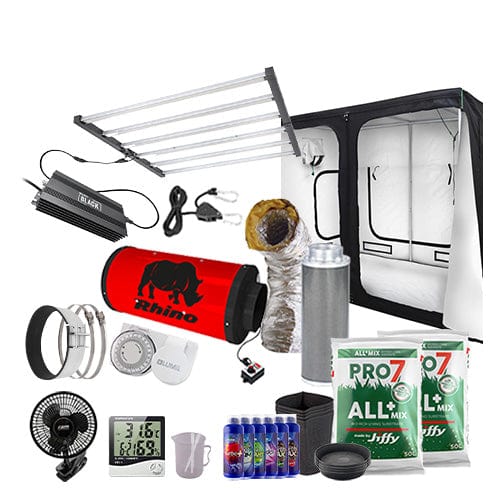LUMii Black LED 720W Complete Grow Kit - 1.2m x 2.4m – Hortitech