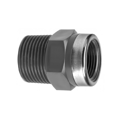 PVCu Adapter Socket Plain x Threaded Reinforced Female – Hortitech